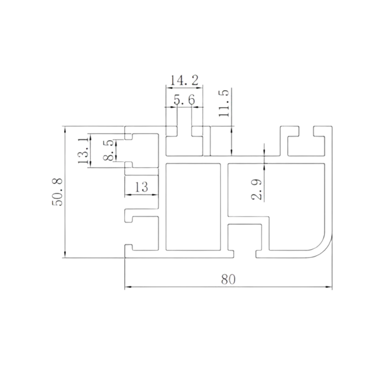 Conveyor Aluminum Profile